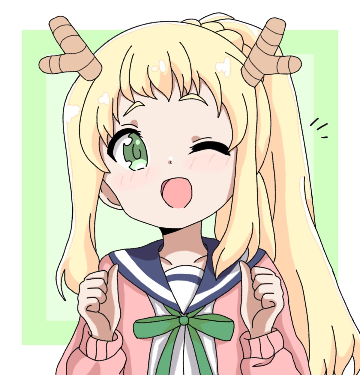 chikadaioshi koisuru asteroid inose mai horns seifuku sweater | #1151976 | yande.re